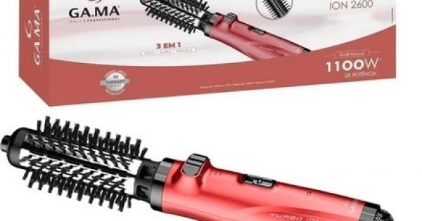 GA.MA TURBO ION 2600 ΠΕΡΙΣΤΡΕΦΟΜΕΝΗ ΗΛΕΚΤΡΙΚΗ ΒΟΥΡΤΣΑ ΜΑΛΛΙΩΝ 1100W GH0105